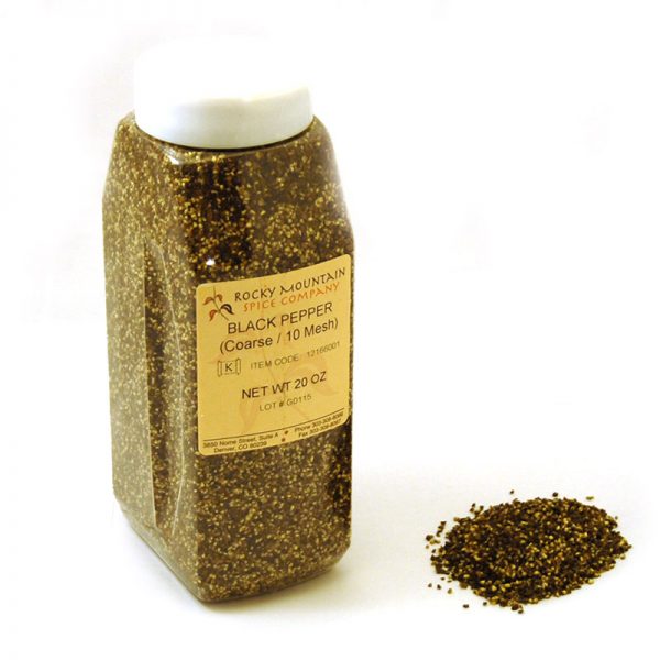 Black Pepper 10 Mesh Coarse | Wholesale | MySpicer.com